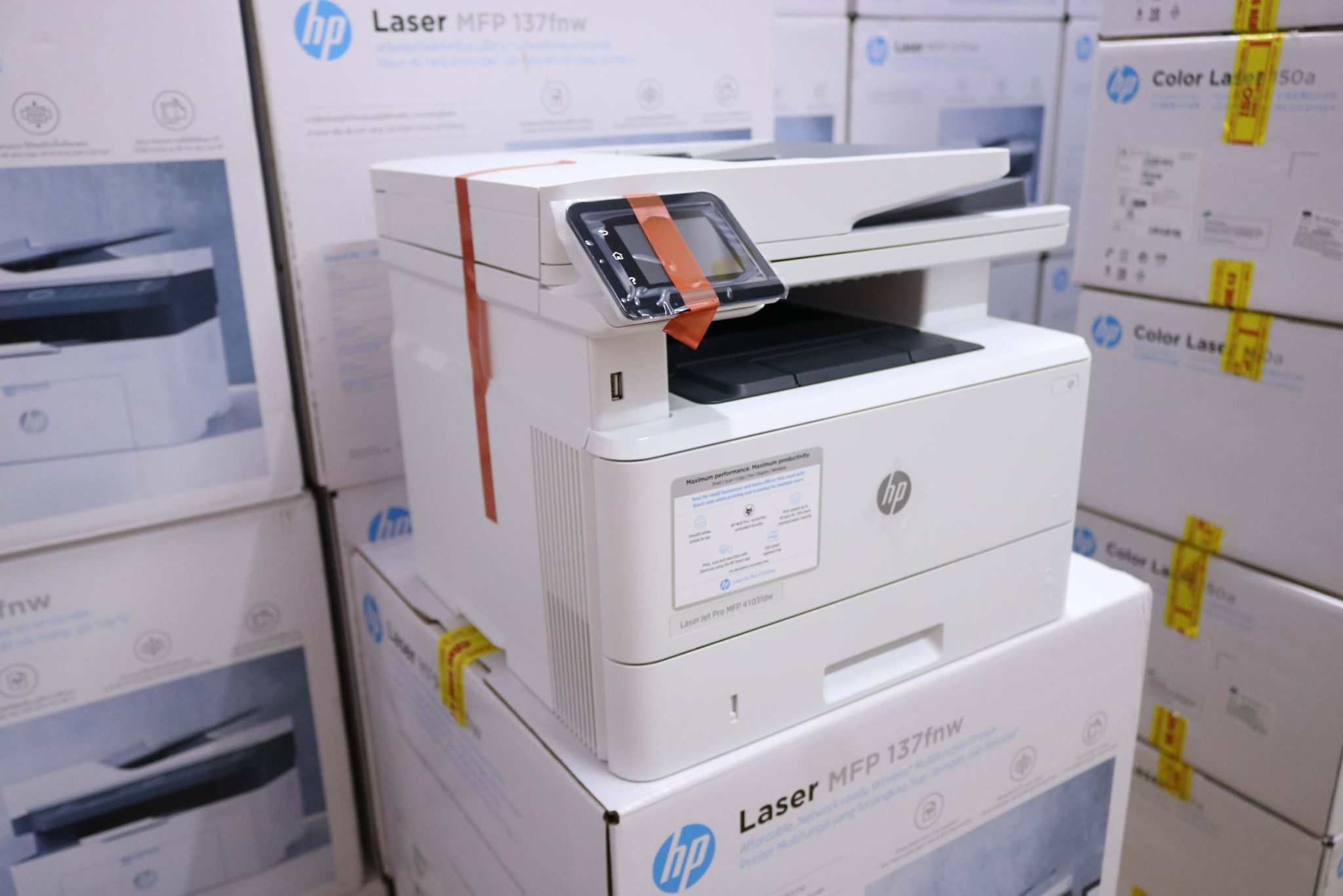 Impresora HP LaserJet Pro MFP 4103fdw 2Z629A Multifuncional